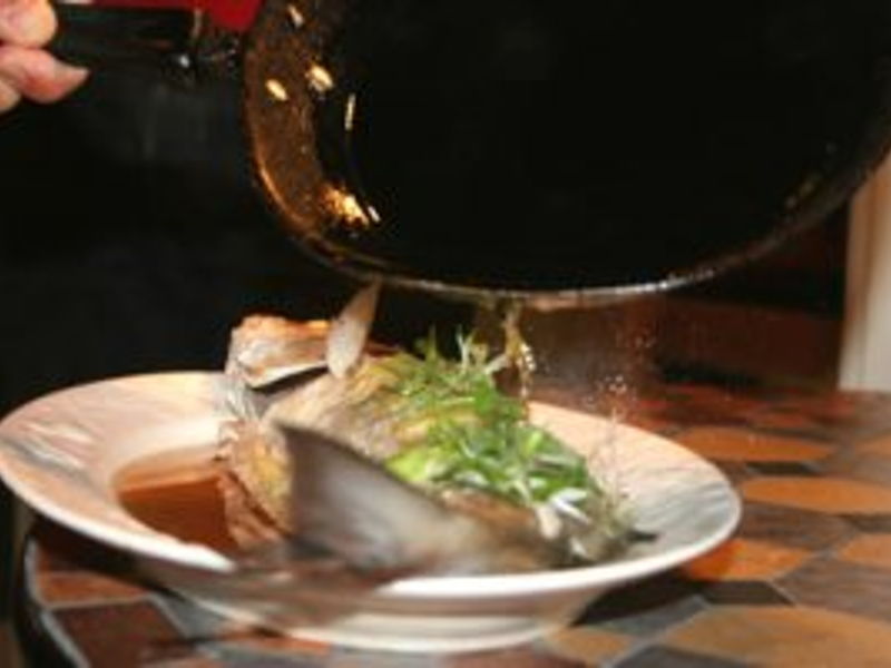 STEAMED FISH WITH GINGER AND SPRING ONION | WANGYUANJI